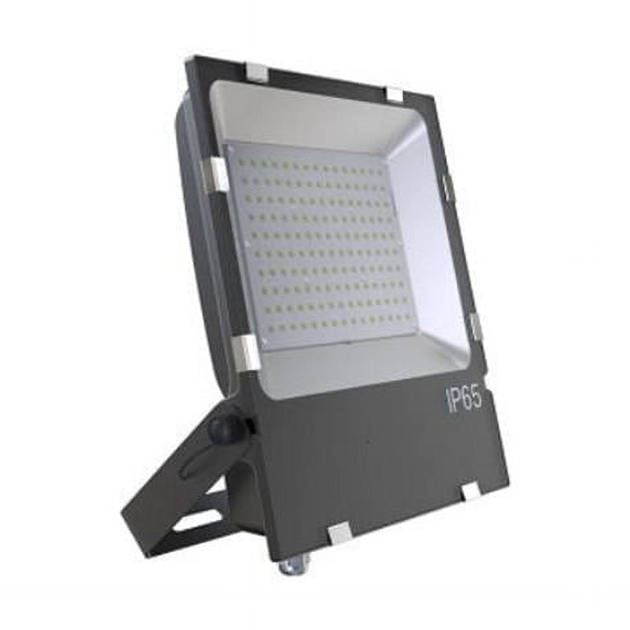 Ledsion FLC-80W-120V-50K 80W 10400 Lumens U Bracket Flood Light, Black ...