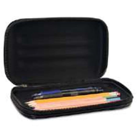 Ledu AVT-67000 Large Soft Sided Pencil Case- Black - Walmart.com