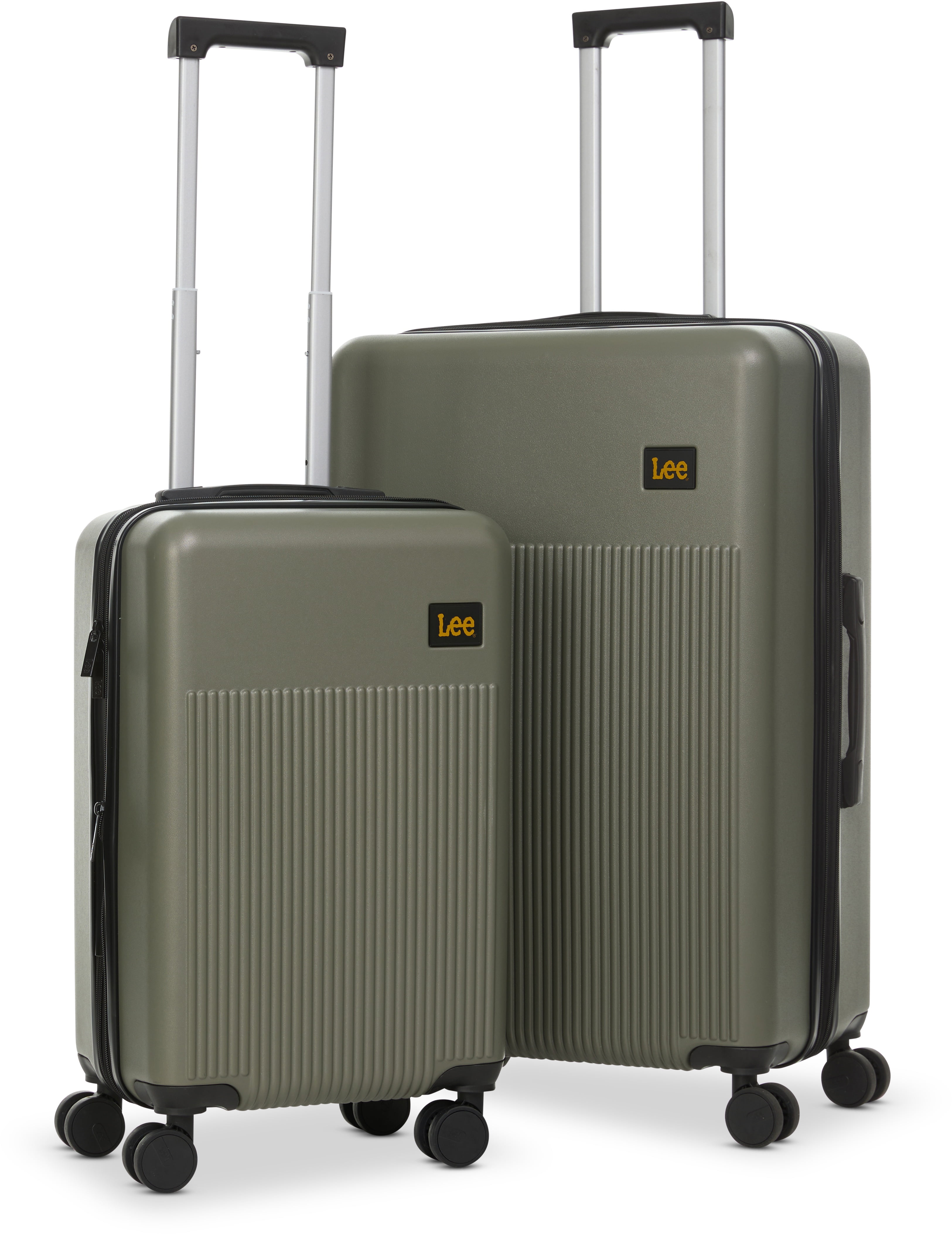 Lee 21/28 in Unisex 2-Piece Luggage Set, Olive - Walmart.com