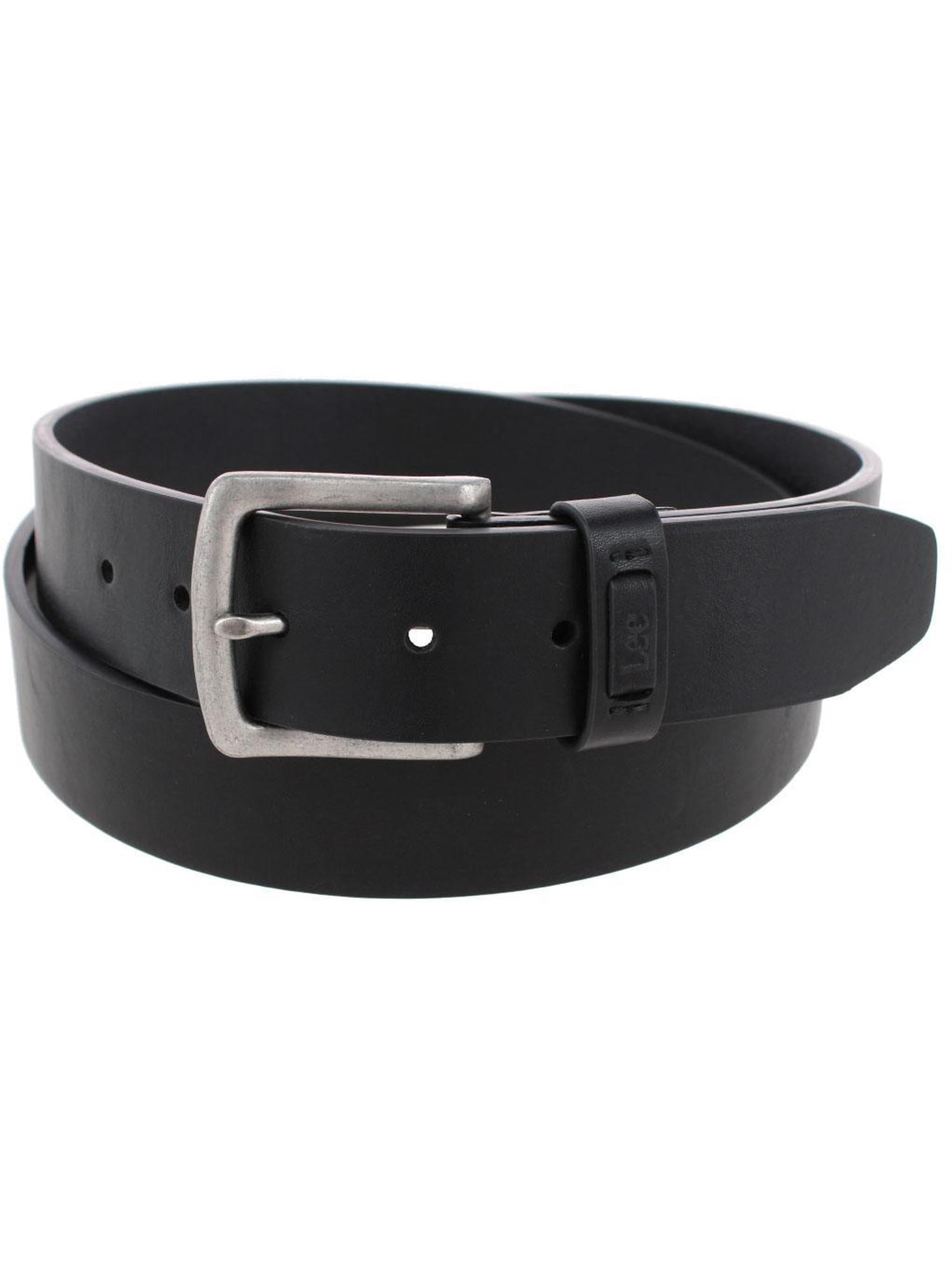 Lee 38mm Burnished Edge Belt with Square Buckle (Men Big & Tall ...