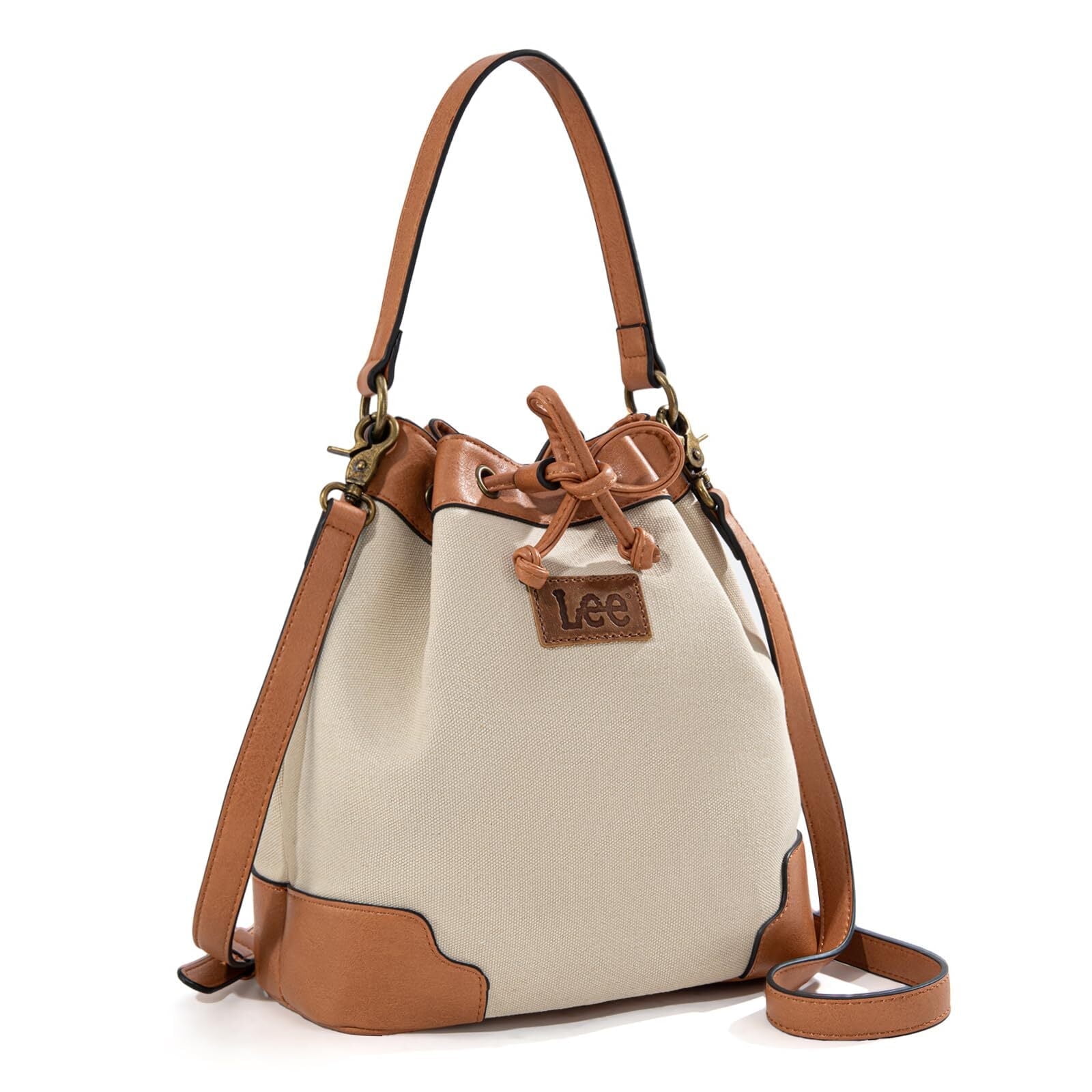 Lee Bucket Bag for Women Drawstring Hobo Purses Crossbody Shoulder ...