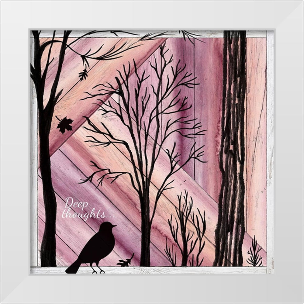 Lee C 26x26 White Modern Wood Framed Museum Art Print Titled - Framed ...