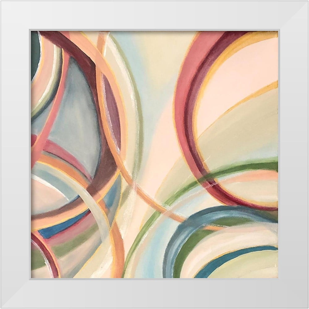 Lee C 26x26 White Modern Wood Framed Museum Art Print Titled ...