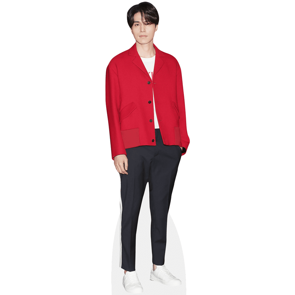 Lee Dong-Wook (Red Jacket) Lifesize Cardboard Cutout Standee - Walmart.com