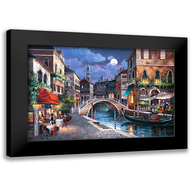 Lee, James 14x11 Black Modern Framed Museum Art Print Titled - Streets ...