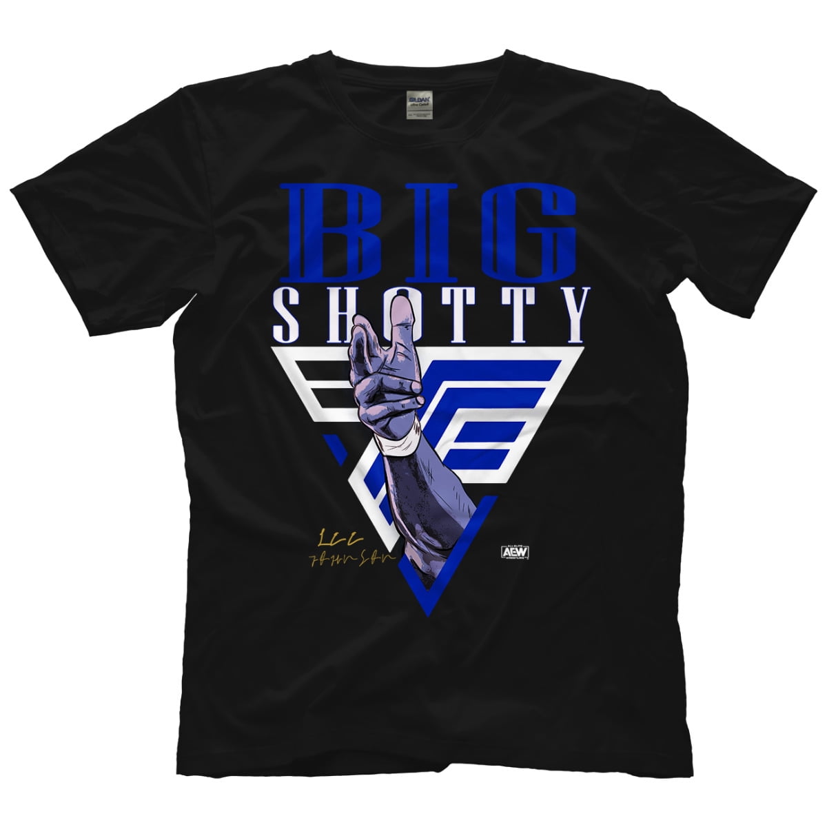 Lee Johnson - Shots Fired AEW Official T-Shirt - Walmart.com
