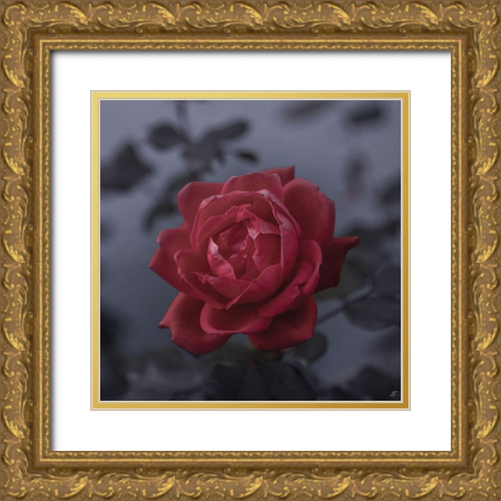 Lee, Judson 15x15 Gold Ornate Wood Framed with Double Matting Museum ...