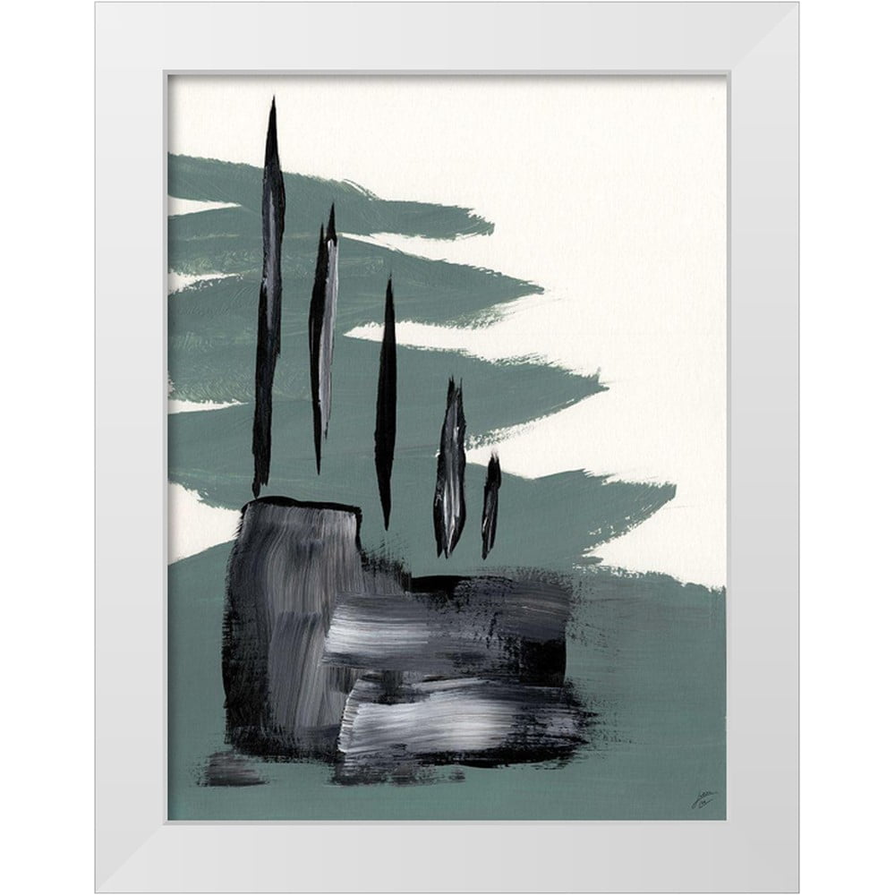 Lee, Judson 25x32 White Modern Wood Framed Museum Art Print Titled ...