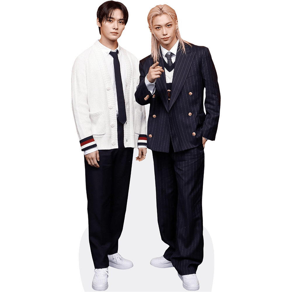 Lee Know And Felix Lee (Duo) Mini Celebrity Cutout - Walmart.com