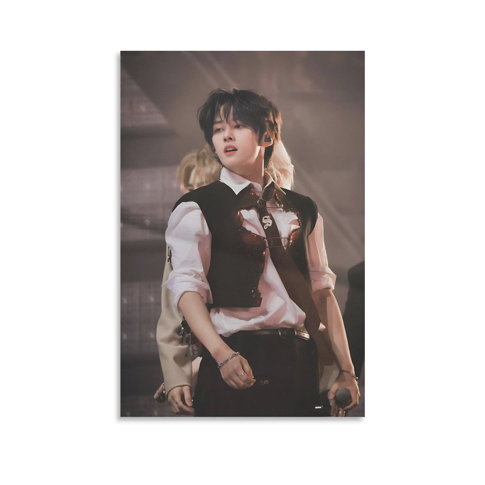 Lee Know Art Hot Singer Men's Team Poster Poster Cool Artworks Painting Wall Art Canvas Prints ...