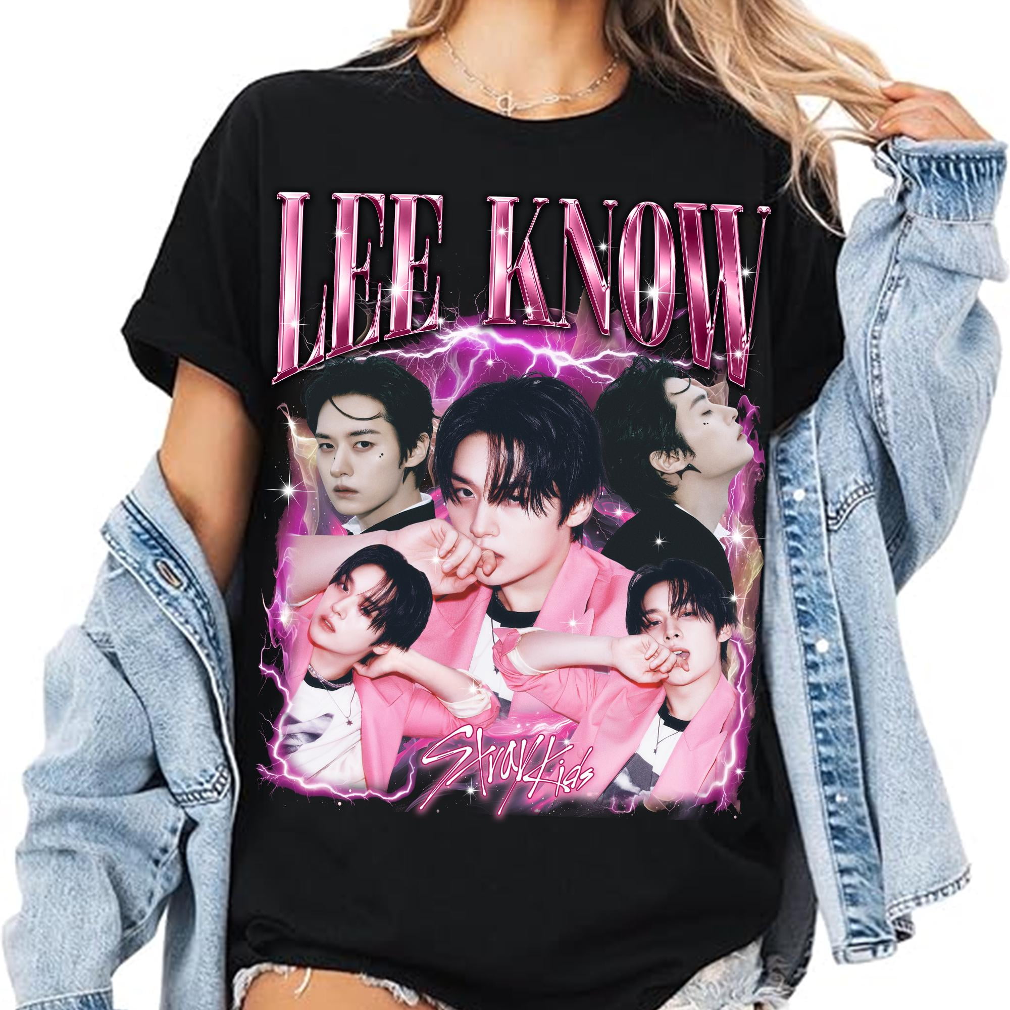 Lee Know Stray Kids Graphics T-Shirt, Stray Kids DO IT Album T-Shirt ...