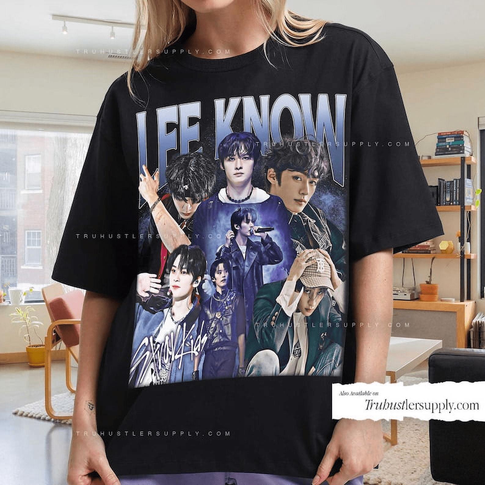 Lee Know Straykids Kpop Inspired Graphic Shirt, Lee Know Retro T Shirt ...