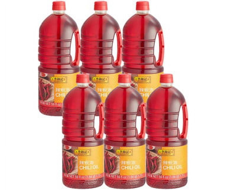 Lee Kum Kee Chili Oil, 59 oz/1.75L (6/Case) - Add a Fiery Kick to Your Favorite Dishes - Walmart.com