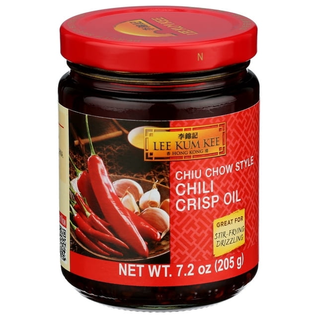 Lee Kum Kee Chiu Chow Style Chili Crisp Oil 7.2 fl oz pack of 2 ...