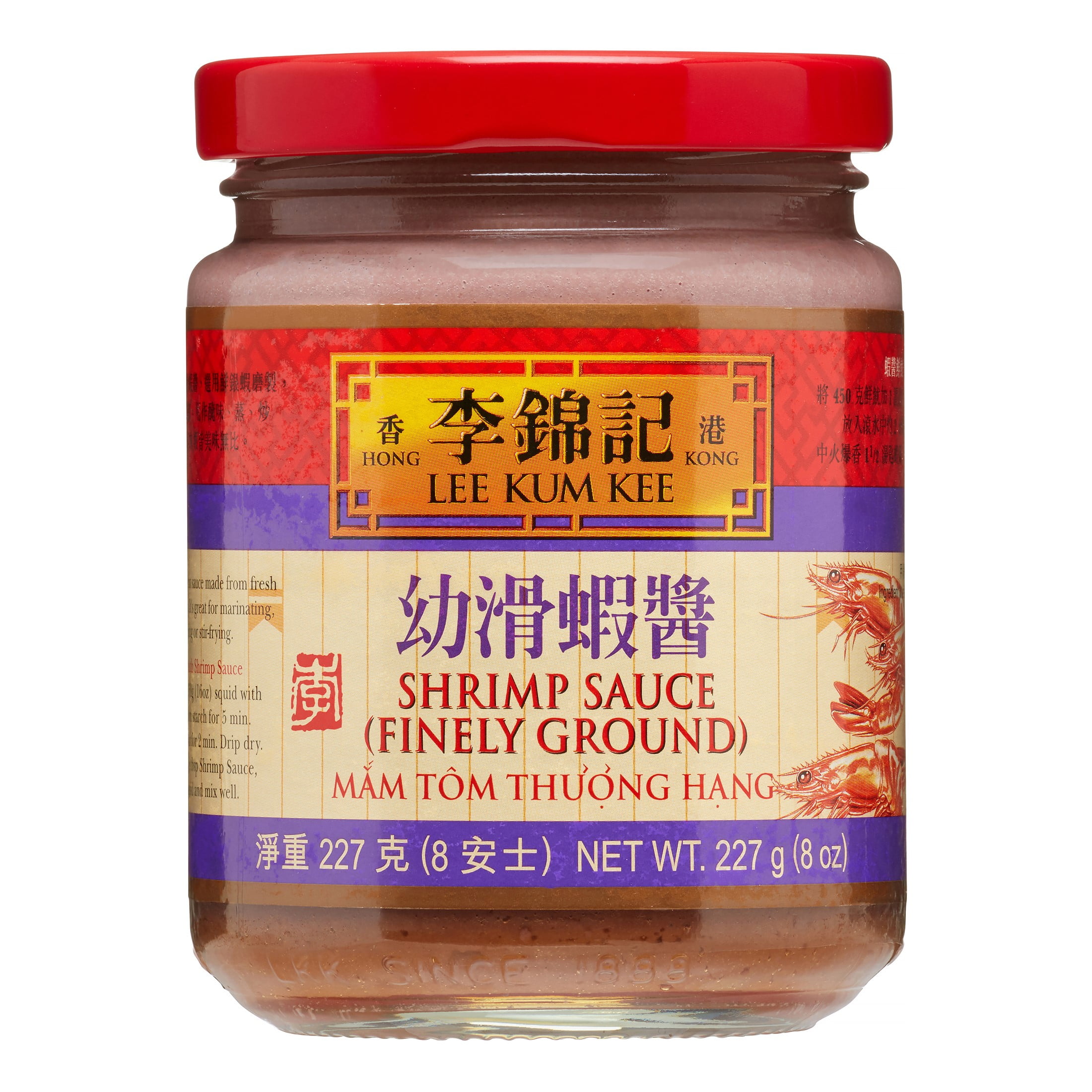 Lee Kum Kee Fine Shrimp Sauce, 8 oz - Walmart.com