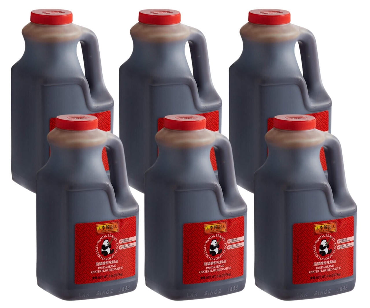 Lee Kum Kee Panda Brand Oyster Flavored Sauce - 5 lb, (6/Case ...