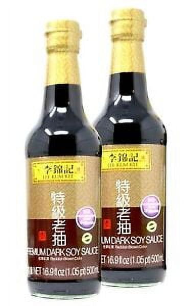 Lee Kum Kee Premium Dark Soy Sauce 16.9 oz ( Pack of 2 ) - Walmart.com