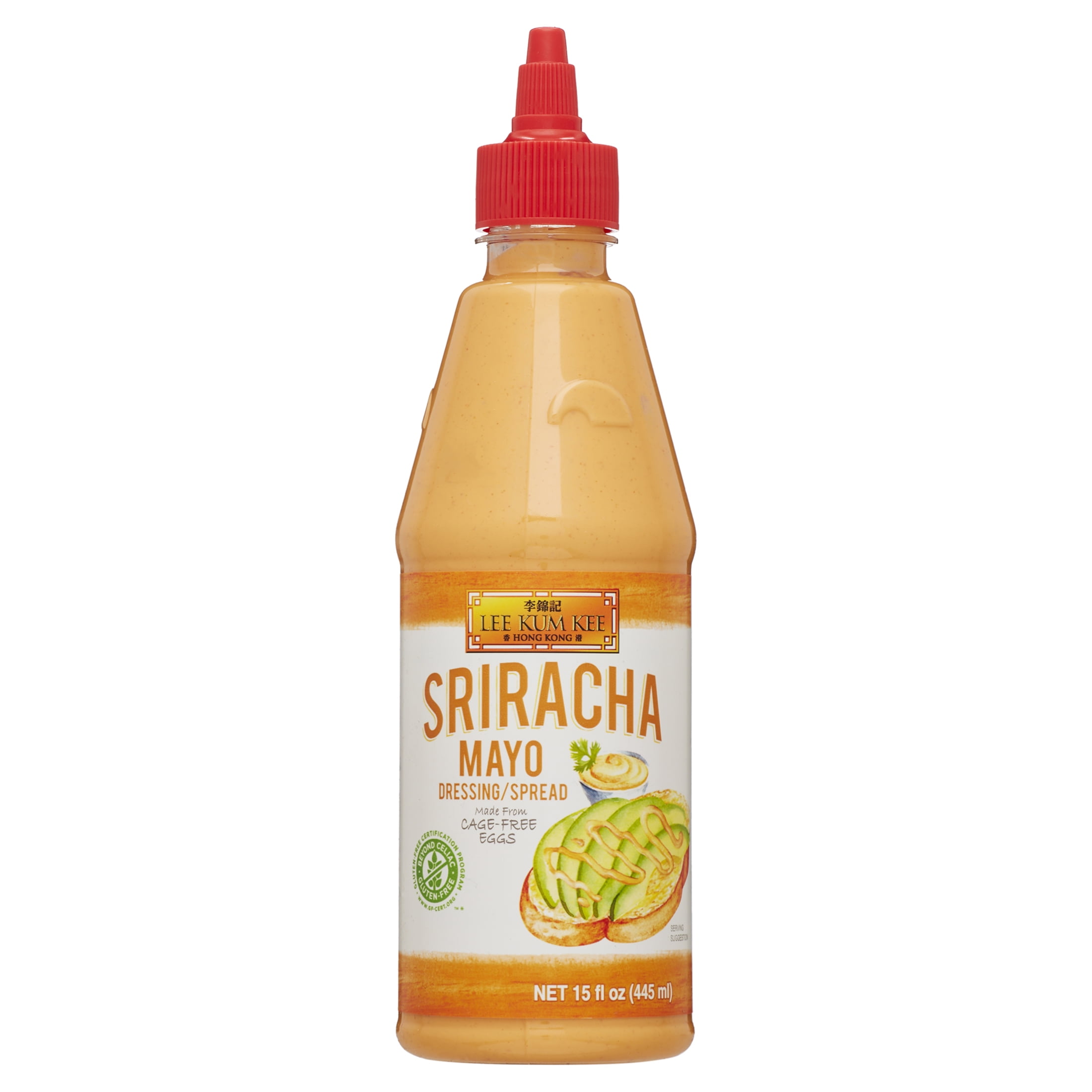 Lee Kum Kee Sriracha Mayo Dressing Spread 15 fl oz. Bottle - Walmart.com