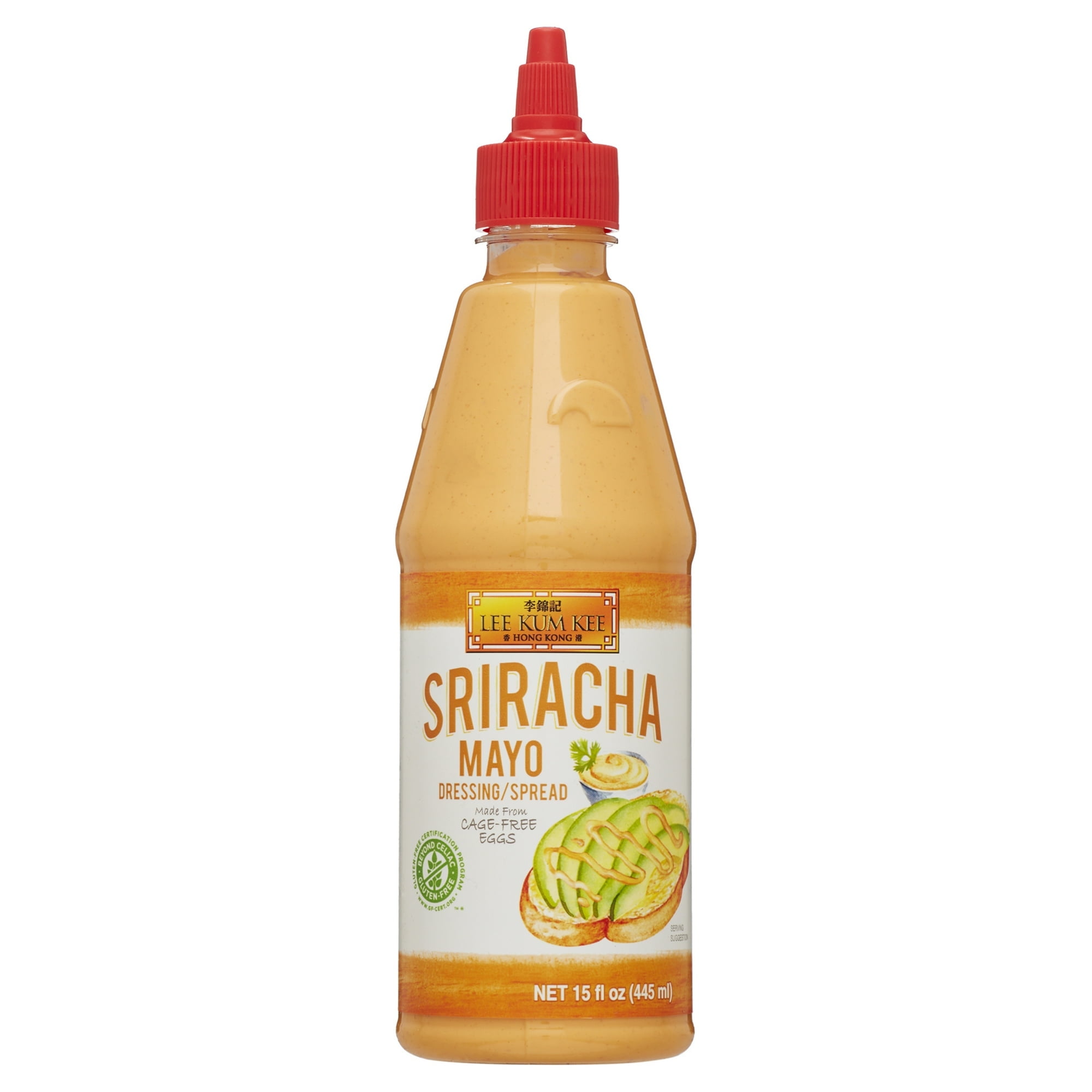Lee Kum Kee Sriracha Mayo Dressing Spread 15 fl oz. Bottle - Walmart.com