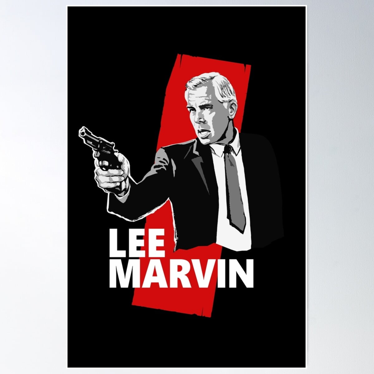 Lee Marvin Poster Wall Art, Modern Wall Decor For Living Room Bedroom ...
