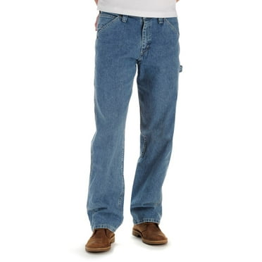 Dickies Men's Relaxed Fit Carpenter Jean in Durable Cotton Denim with ...