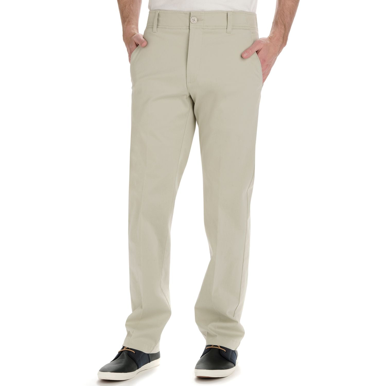 Free Shipping! Lee Men’s Extreme Comfort Flat Front Pant - Walmart.com ...