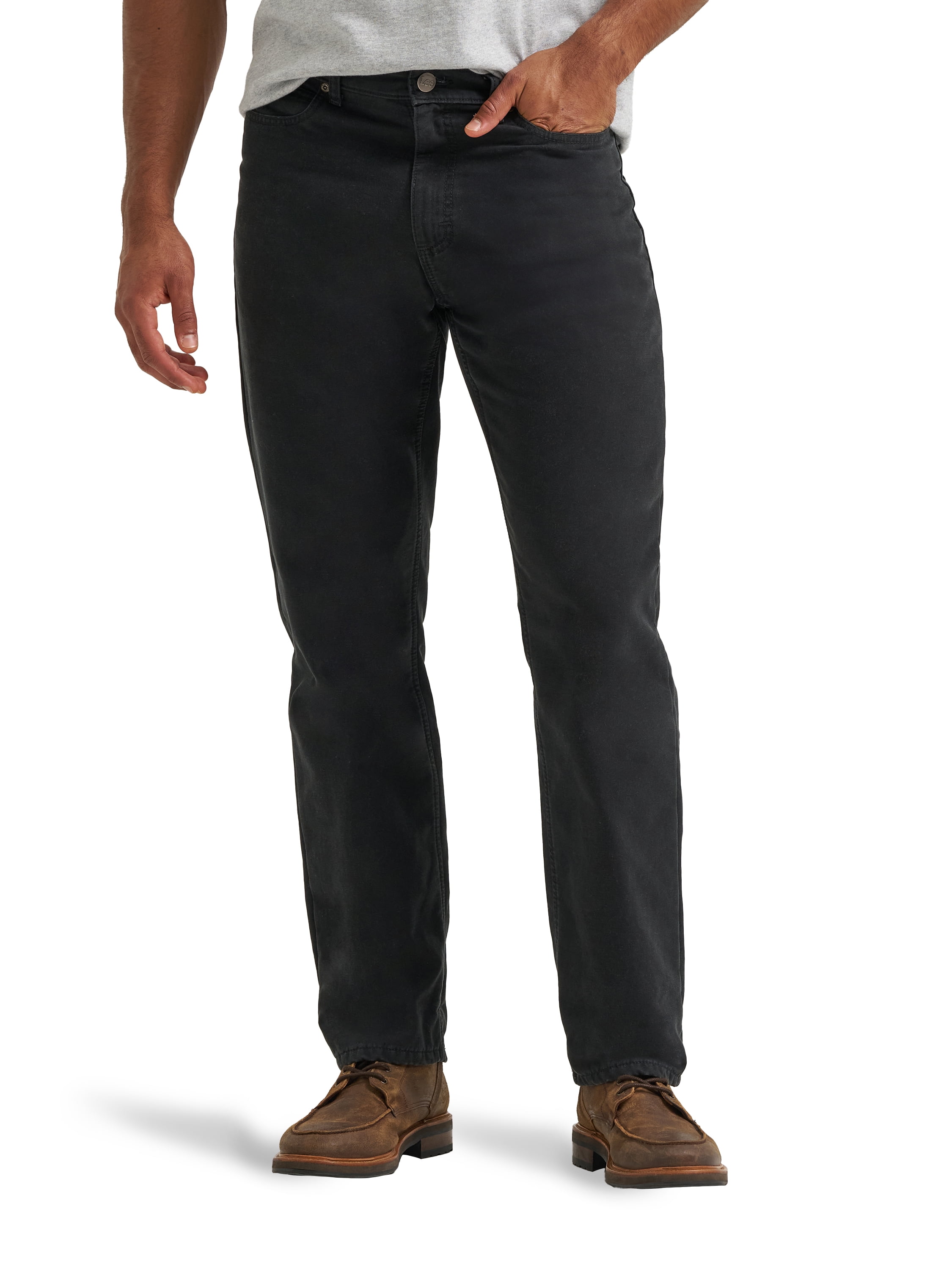 Lee® Men's Legendary Fleece-Lined Relaxed Straight Jean - Walmart.com