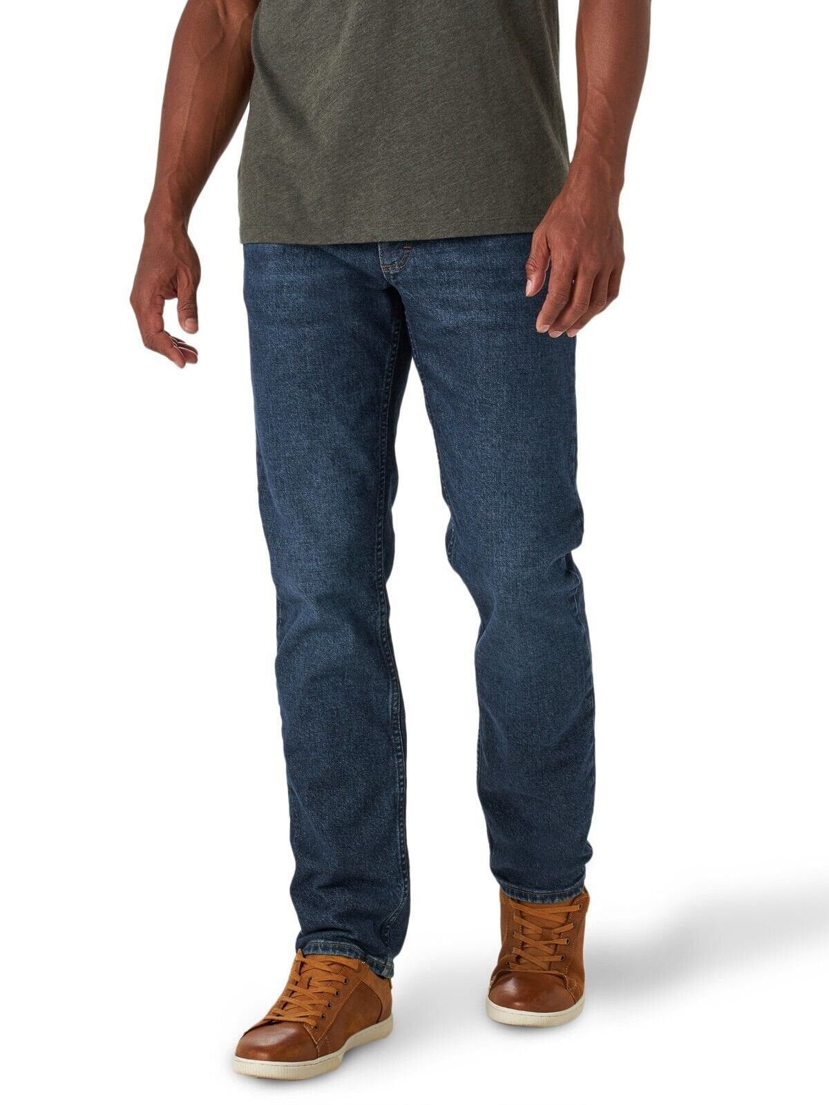 Lee Men's Legendary Regular Fit Tapered Leg Jean Aegean Sea Denim Comfort New - Walmart.com