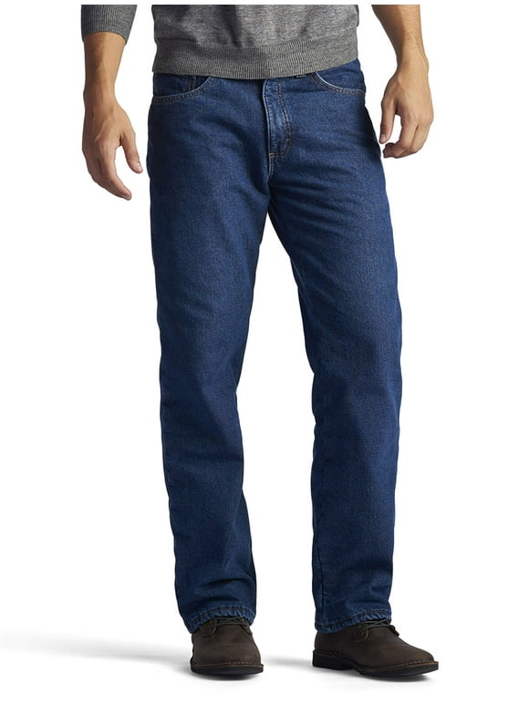 Fleece Lined Jeans Men