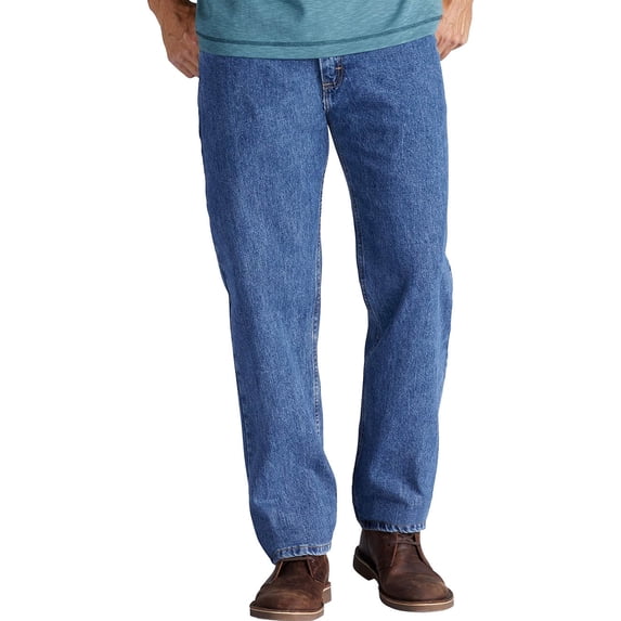 Lee Men's Relaxed Fit Straight Leg Jeans - Walmart.com