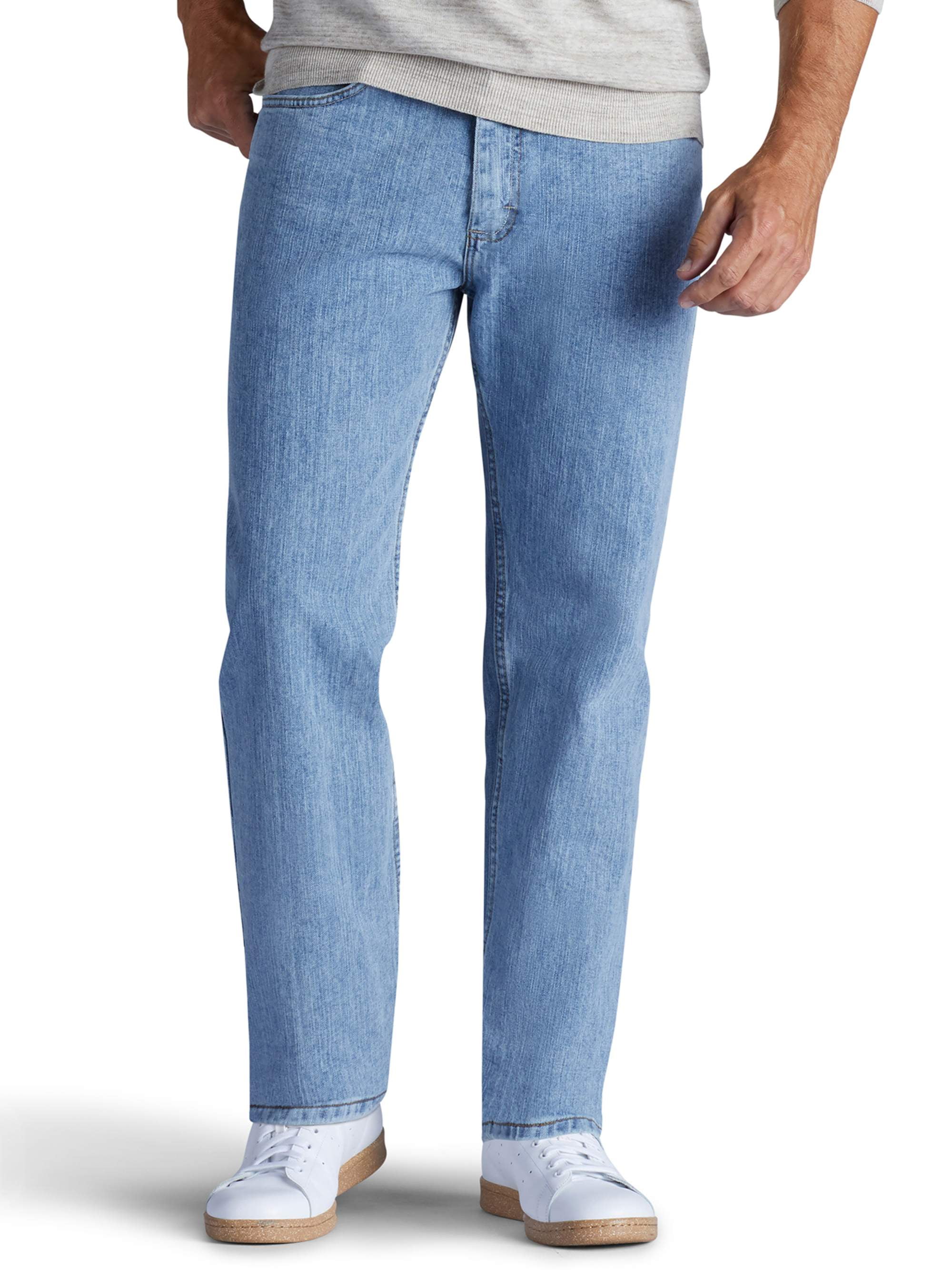 Lee Men s Relaxed Fit Straight Leg Jeans Walmart