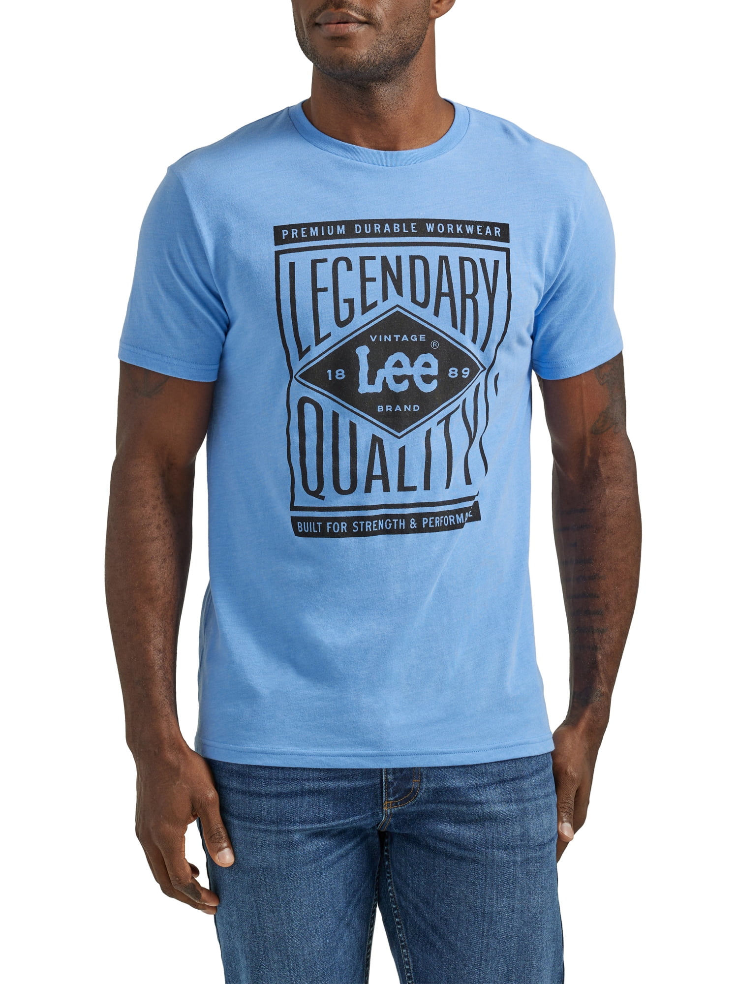 Lee® Men's Short Sleeve Graphic Tee - Walmart.com