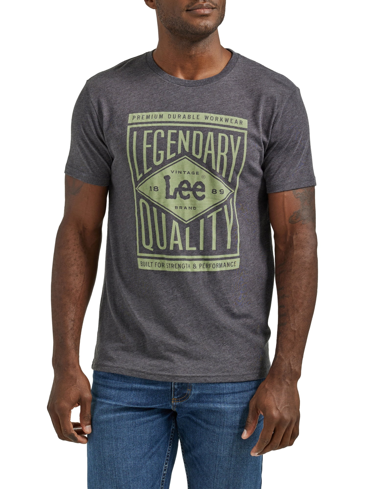 Lee® Men's Short Sleeve Graphic Tee - Walmart.com