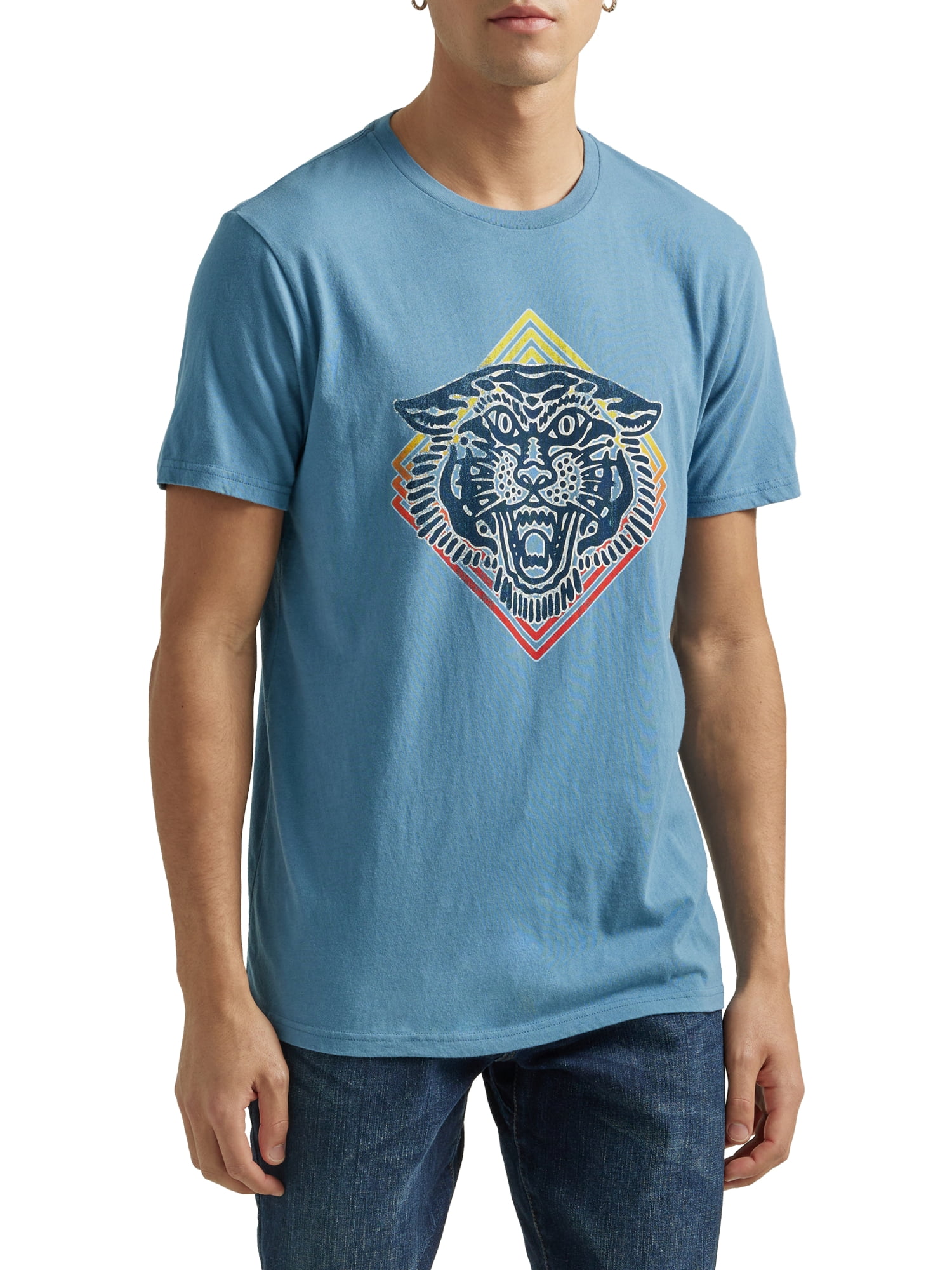 Lee® Men's Short Sleeve Regular Fit Graphic Tee, Sizes S-3XL - Walmart.com