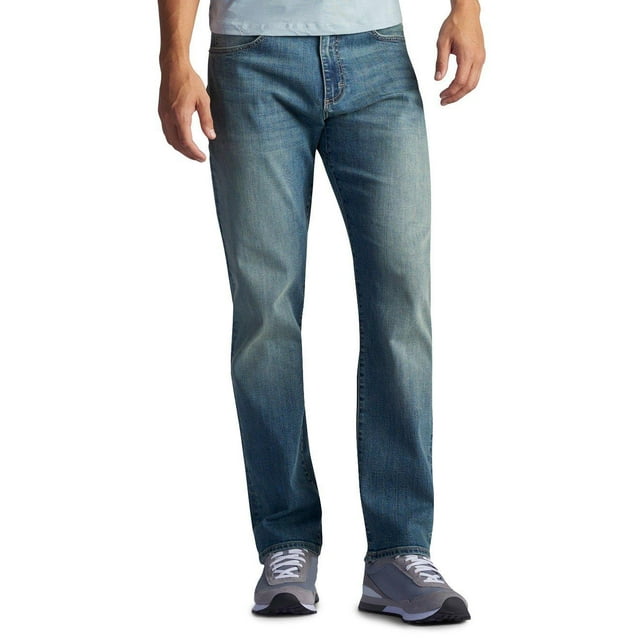 Lee Men’s and Big Men’s Extreme Motion Straight Fit Tapered Leg Jeans - Walmart.com