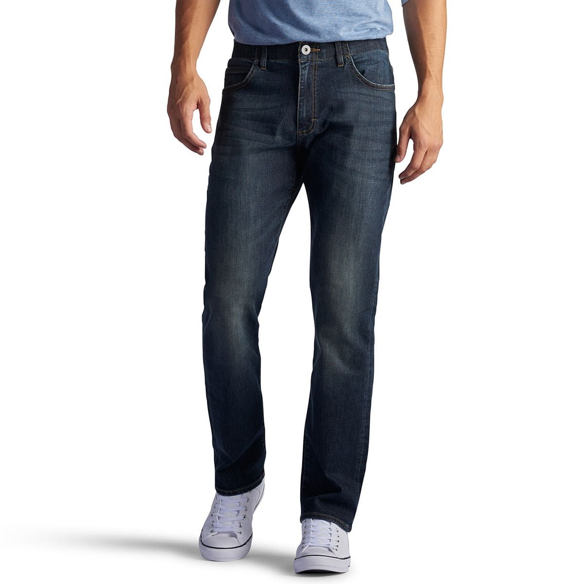 Lee Men’s and Big Men’s Extreme Motion Straight Fit Tapered Leg Jeans - Walmart.com