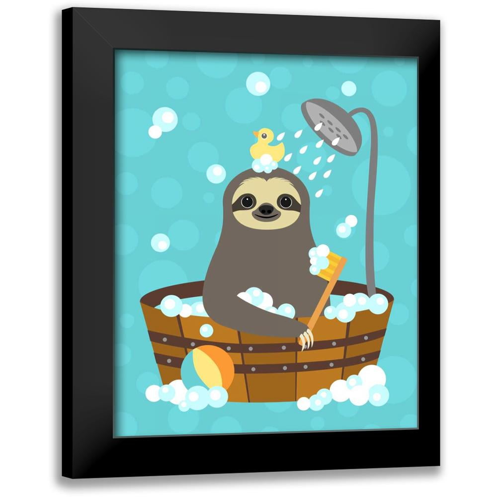 Lee, Nancy 12x14 Black Modern Framed Museum Art Print Titled - Bathing ...