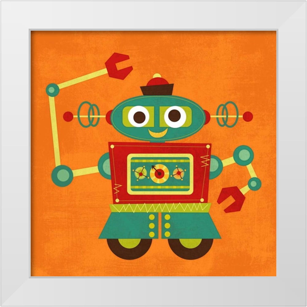 Lee, Nancy 15x15 White Modern Wood Framed Museum Art Print Titled ...