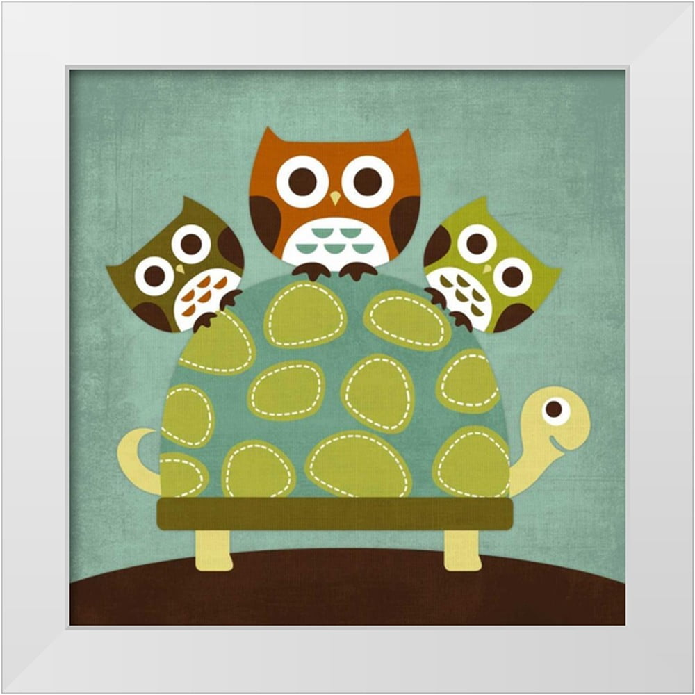 Lee, Nancy 15x15 White Modern Wood Framed Museum Art Print Titled ...