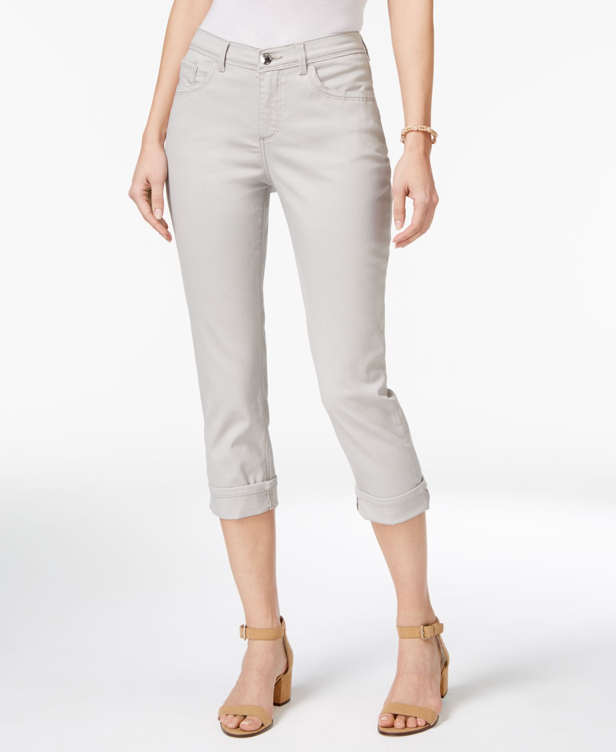 Lee Platinum Cameron Cropped Jeans Echo 16 - Walmart.com