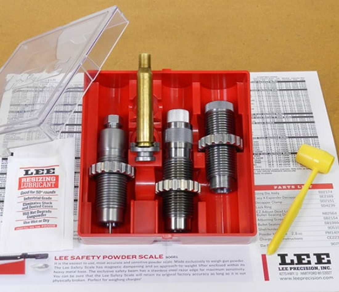 Lee Precision Pacesetter 3-Die Set 6.55x55 - 90627 - Walmart.com