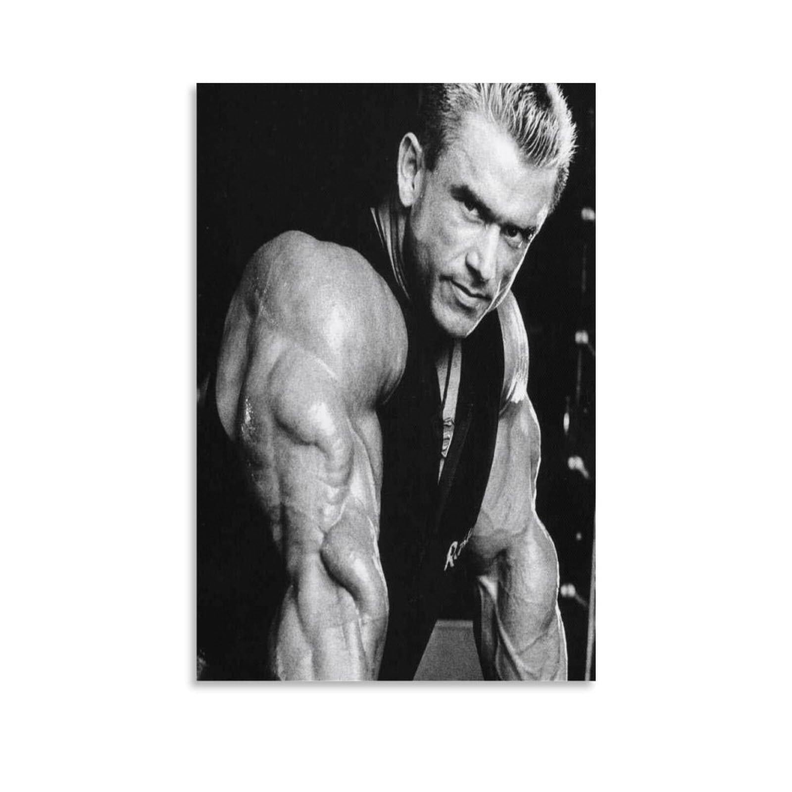 Lee Priest Bodybuilder Fitness Art Poster 10 Canvas Wall Art Print For ...