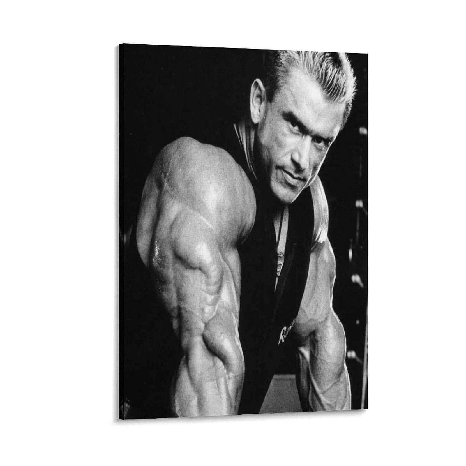 Lee Priest Bodybuilder Fitness Art Poster 10 Canvas Wall Art Print For ...