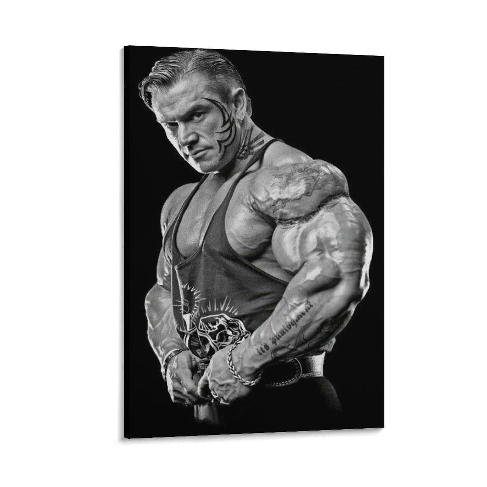 Lee Priest Bodybuilder Fitness Art Poster 14 Canvas Wall Art Print For ...