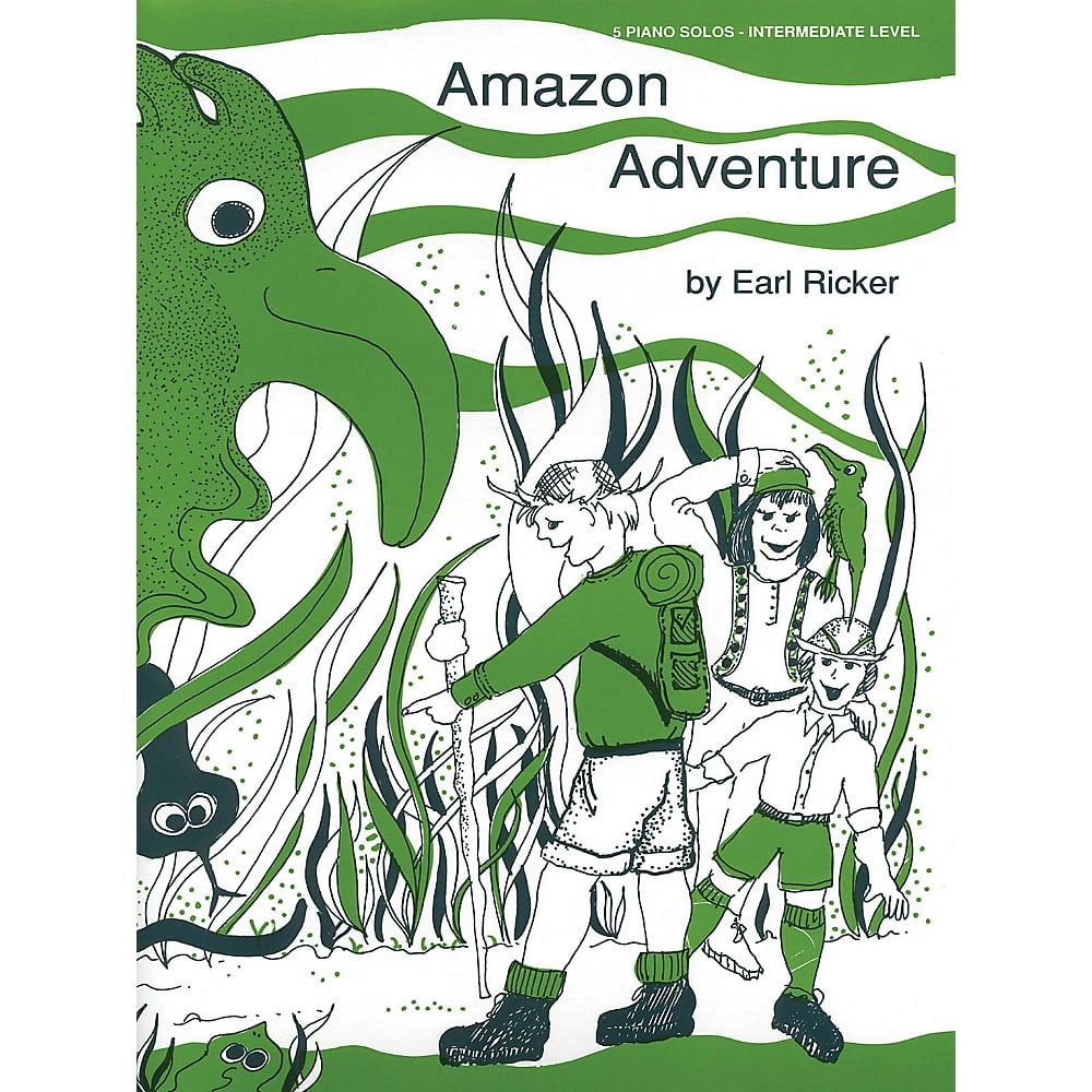 Lee Roberts Amazon Adventure (Recital Series for Piano, Red (Book III ...