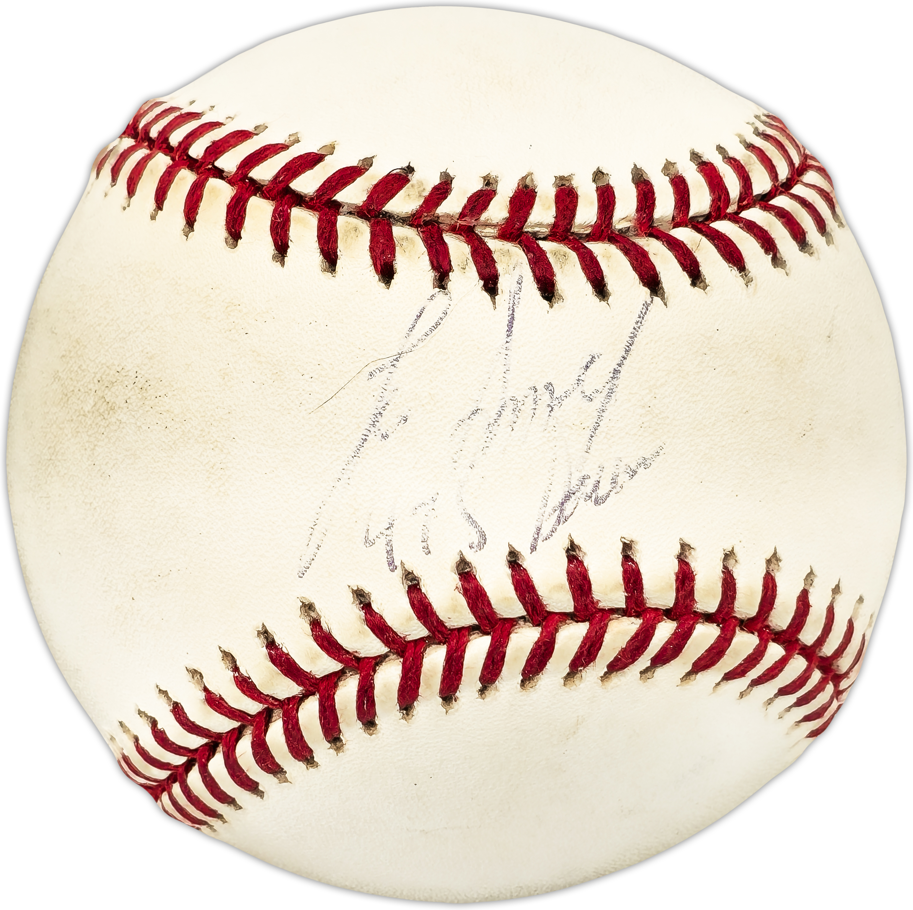 Lee Smith Autographed Official AL Baseball Boston Red Sox, Chicago Cubs ...