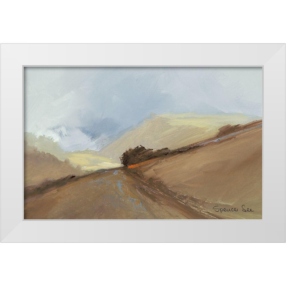 Lee, Spencer 18x13 White Modern Wood Framed Museum Art Print Titled ...
