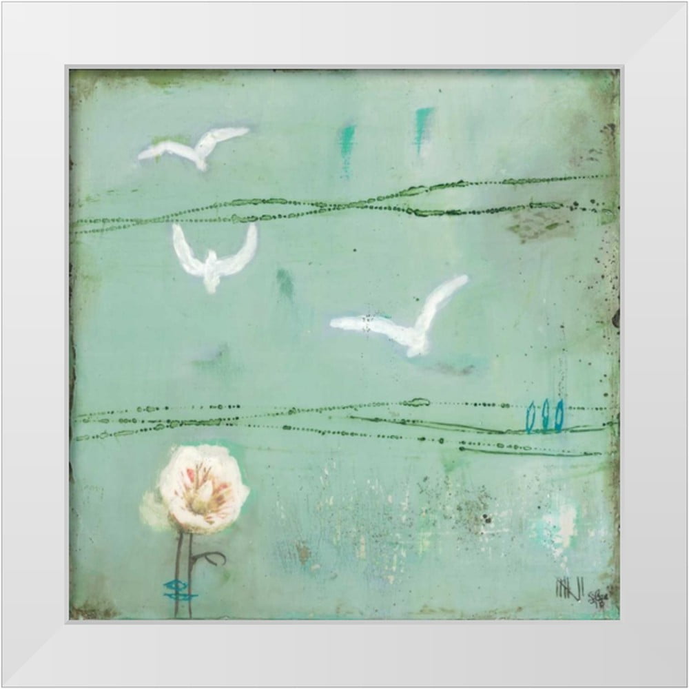 Lee, Stephanie 15x15 White Modern Wood Framed Museum Art Print Titled ...