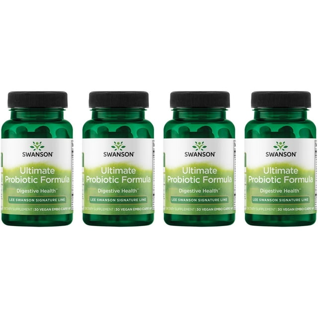 Lee Swanson Signature Line Ultimate Probiotic Formula 4 Pack - Walmart.com