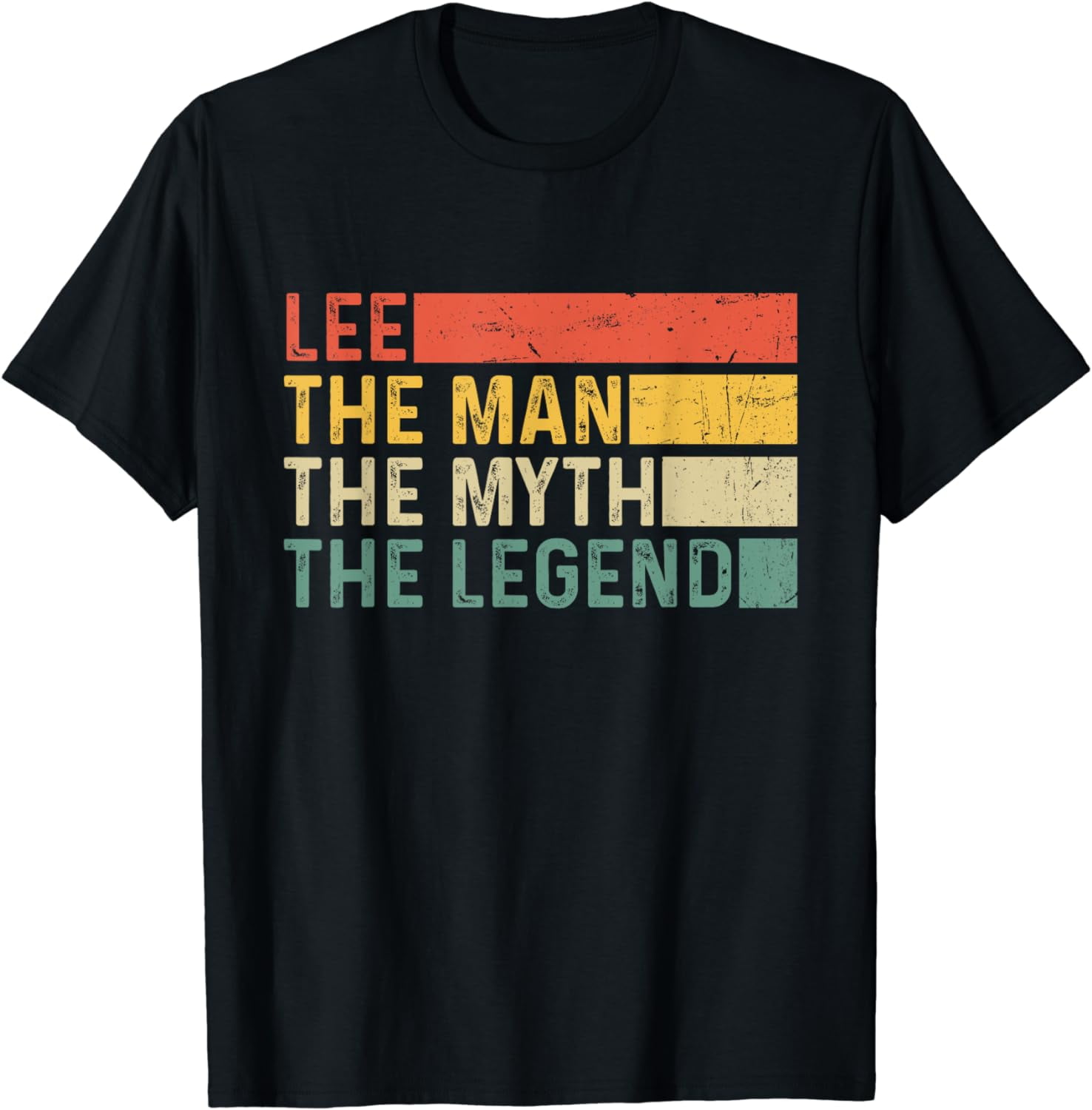 Lee The Man The Myth The Legend Vintage Gift for Lee T-Shirt - Walmart.com